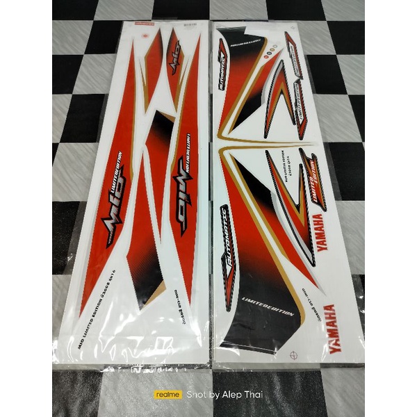 Stripe Yamaha Mio Thailand Limited Edition. Stickers Thailook (Ego S ...