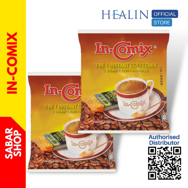 IN-COMIX 3 in 1 Instant Coffee Select three Variations | Shopee Malaysia