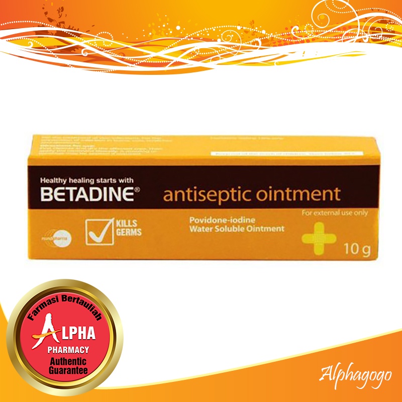 Betadine Antiseptic Cream 15g / Ointment 10g | Shopee Malaysia