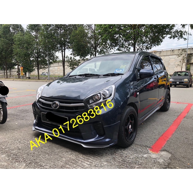 Perodua Axia 2017 2019 Bodykit Gear Up NO PAINT | Shopee Malaysia