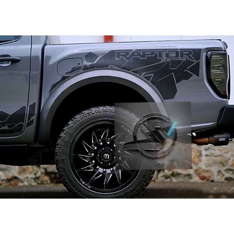 (Ready Stock)S284# Ford Ranger Raptor Car Body Vinyl Decal Sticker ...