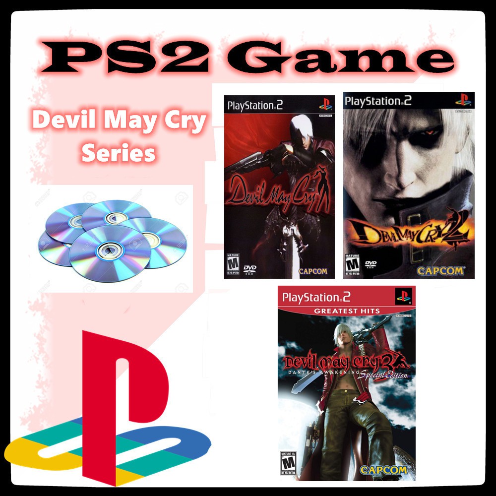 💥 Ps2 Game / DEVIL MAY CRY PlayStation 2 / Good Quality Purpleray CD💥 | Shopee Malaysia