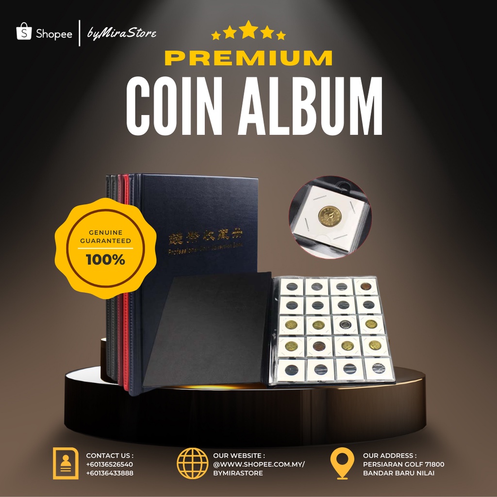 PCCB Coin Album 60/120/200 Slots | pccb | pccb coin album | Album ...