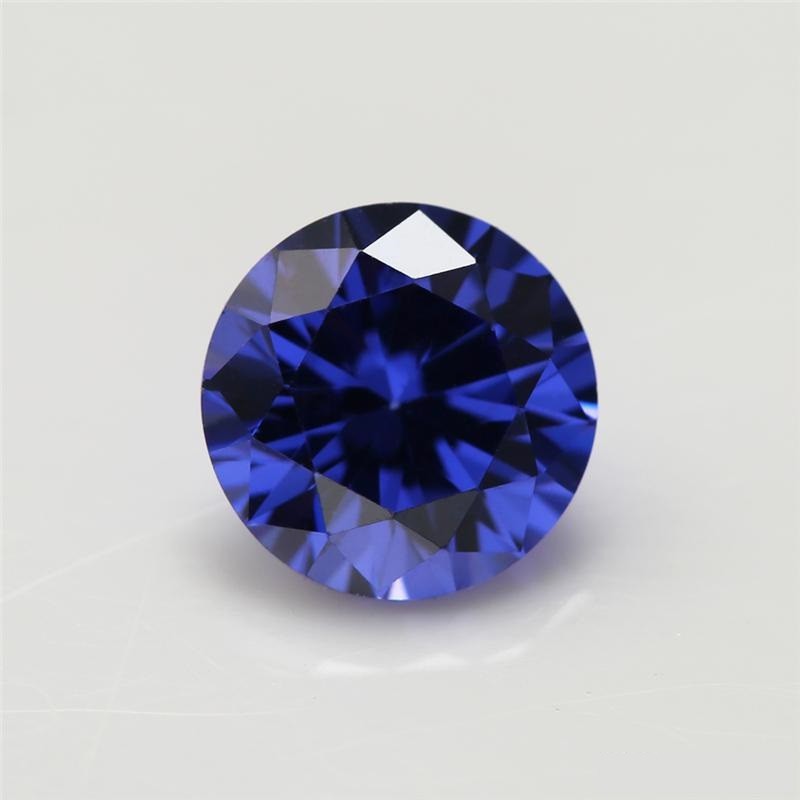 💥READY STOCK💥Tanzanite Blue Round Cut Cubic Zirconia Synthetic Gem stones (4mm - 10mm) | Shopee ...
