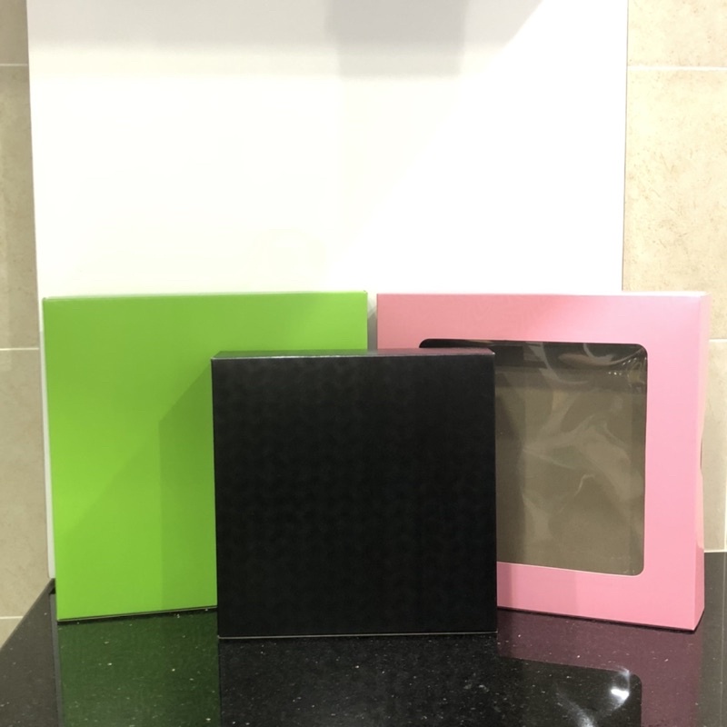 (100 pcs)Kuih lapis box No window｜Brownies box ｜Pizza box | Donut Box ...