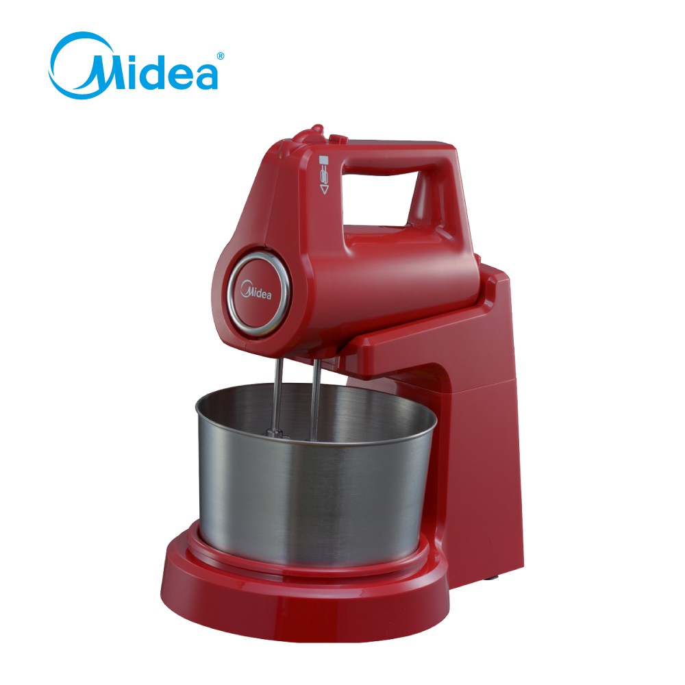 Midea Stand Mixer 5 Speed 400W (Red) SM0293-R | Shopee Malaysia