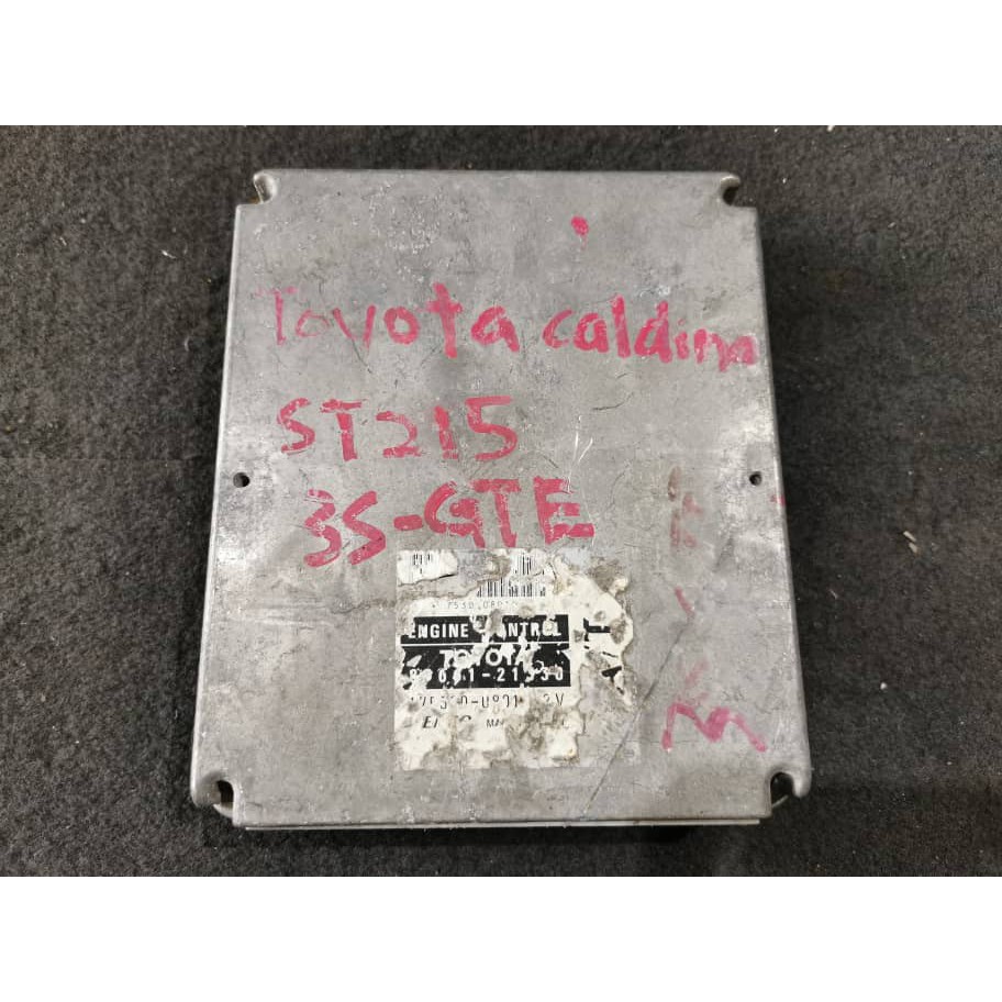 Toyota Caldina ST215 3S-GTE Turbo ECU Engine Control Unit 89661-21330 ...