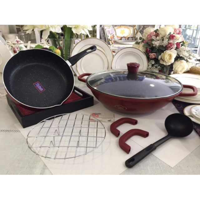 SET KUALI 40 CM dan 28 cm vantage with 🔥4 FREE GIFT🔥 | Shopee Malaysia