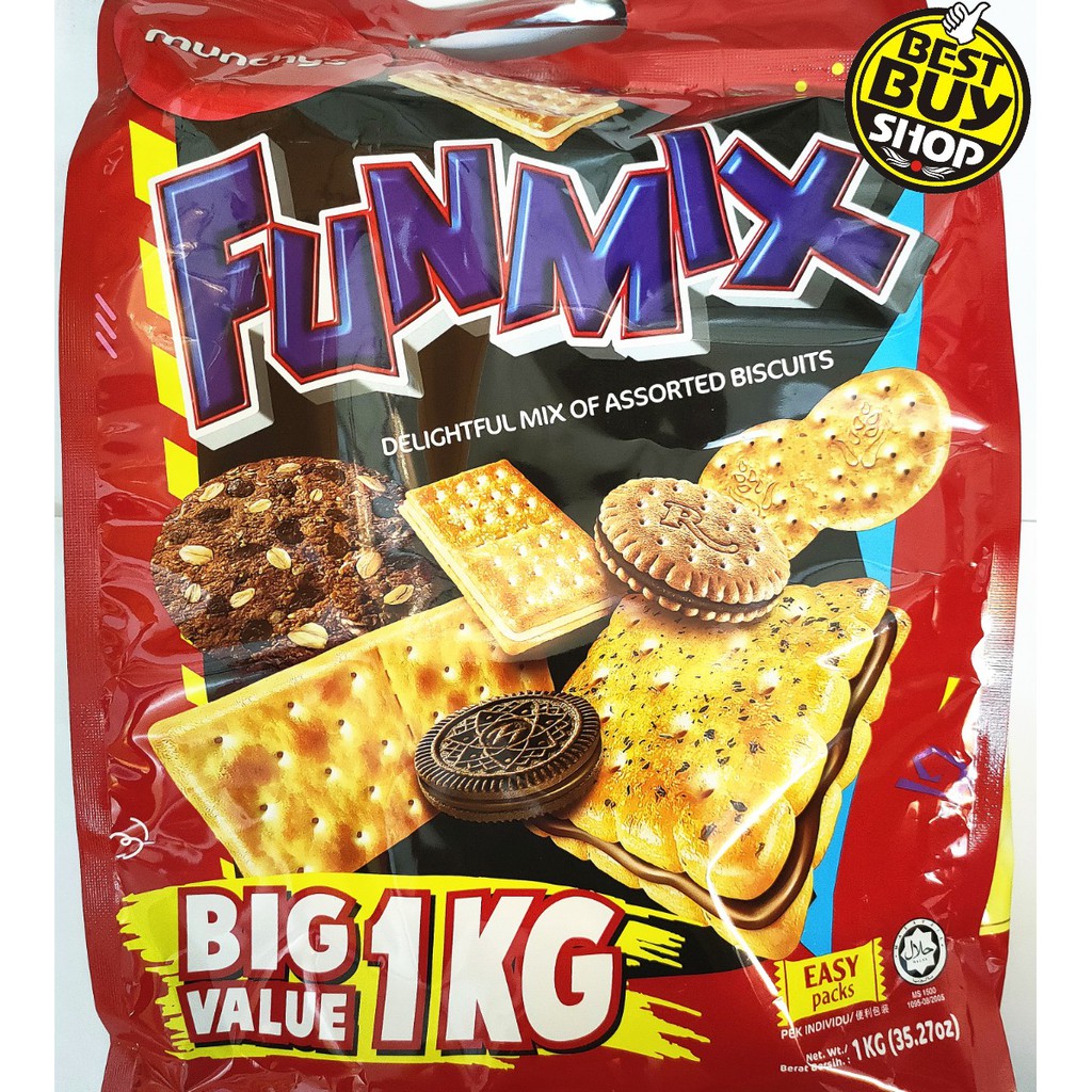 Munchy's Assorted FUNMIX / TOPMIX - 1kg (Big Value) | Shopee Malaysia