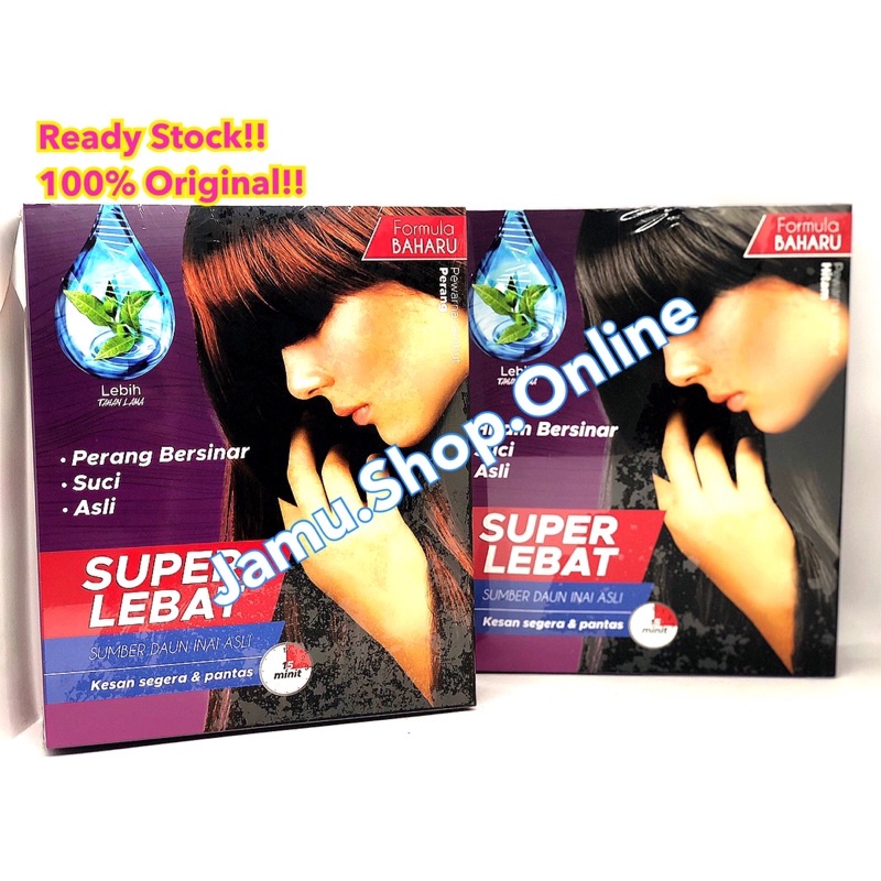 Dherbs Inai Rambut / Super Lebat Pewarna Rambut Hitam / Perang💇 Dato ...