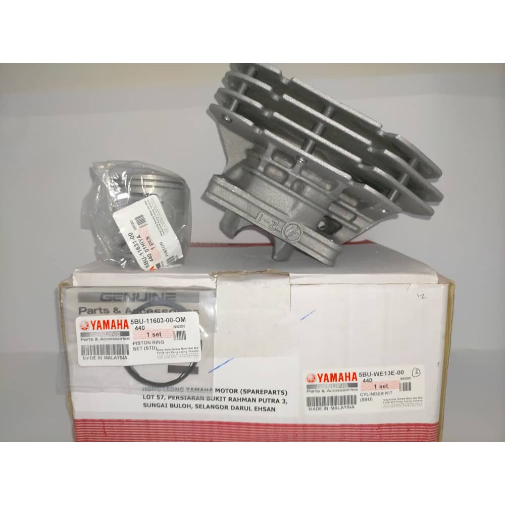 Y125 Y125ZR 125Z 125ZR CYLINDER BLOCK SET KITS (ORI) | Shopee Malaysia