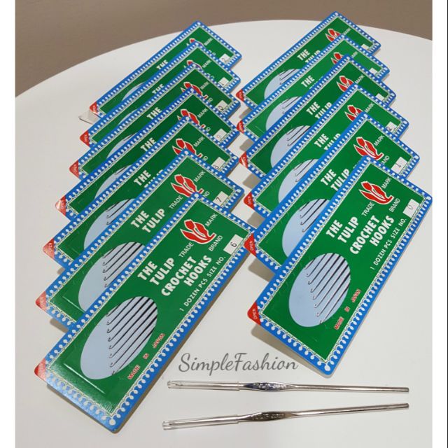 Original Tulip Crochet Hooks / Jarum Kait Tulip (made in Japan ...