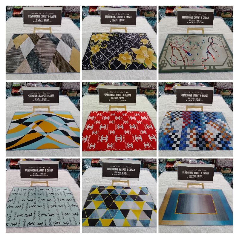 Karpet Velvet Saiz L Alas Sejadah Anti slip Pelbagai Design Untuk ...