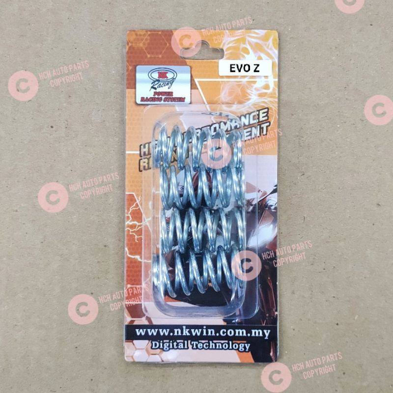 RACING CLUTCH SPRING - DEMAK - EVO Z / EVO ZR / DVS 110/ DV 110/ MV 110 ( 4 PCS ) | Shopee Malaysia