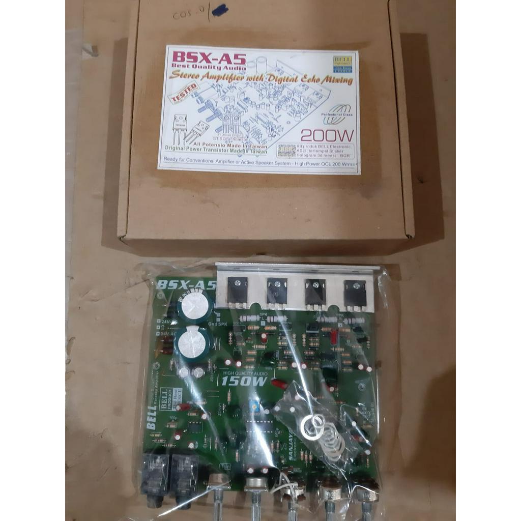 Kit Amplifier POWER 300W Active Stereo BSX A5 Bell BGR BSX A5 Bell BGR ...