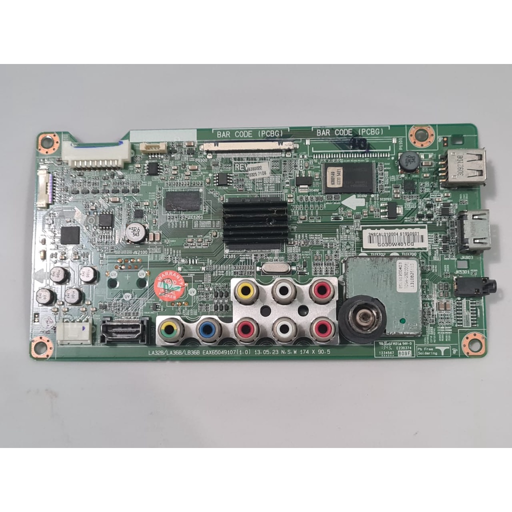 100% ORIGINAL LG TV MAIN board 42LN5400 & 39LN5400 LA32B/LA36B/LB36B ...