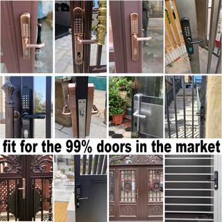 Grill Door Lock Double Side Password Door Lock Set Code Door Lock ...