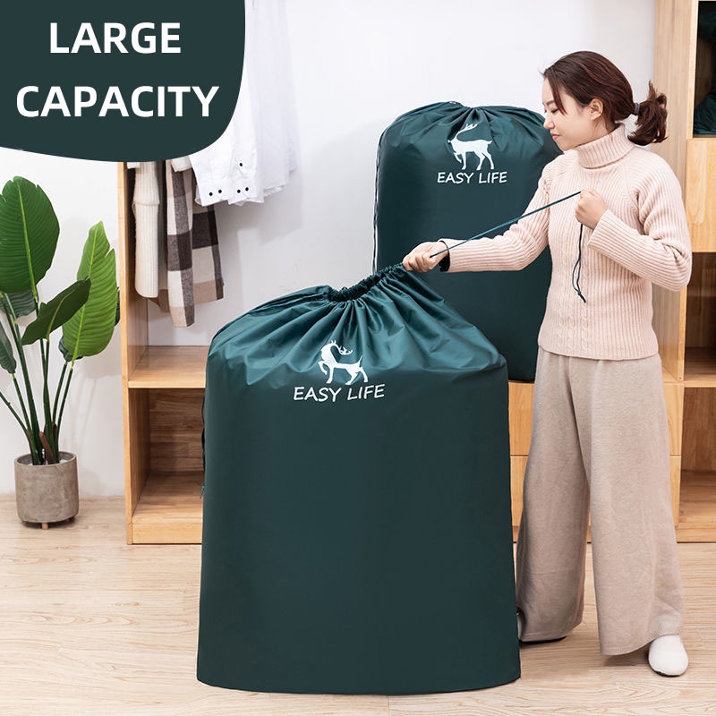 Heavy Duty Drawstring Storage Bag | Extra Large Capacity for Clothes ...