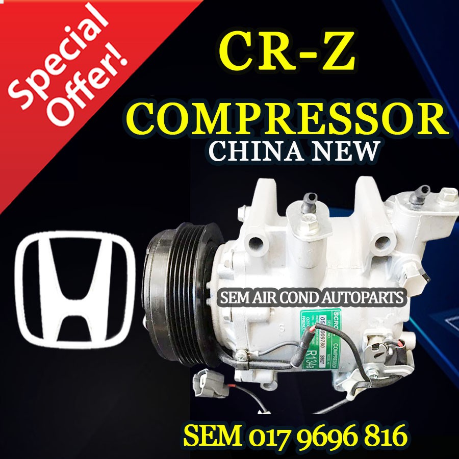HONDA CR-Z/ CRZ TRSE07 5PK SANDEN NEW CHINA COMPRESSOR/ KOMPRESOR (CAR ...