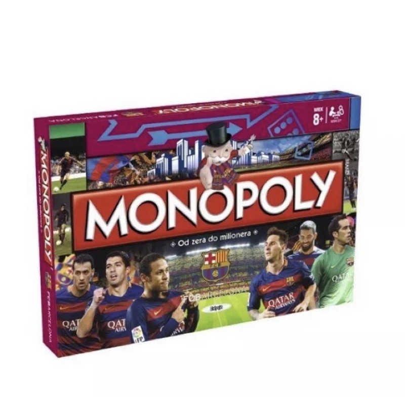 (authentic) Hasbro Monopoly FC Barcelona Football Club | Shopee Malaysia