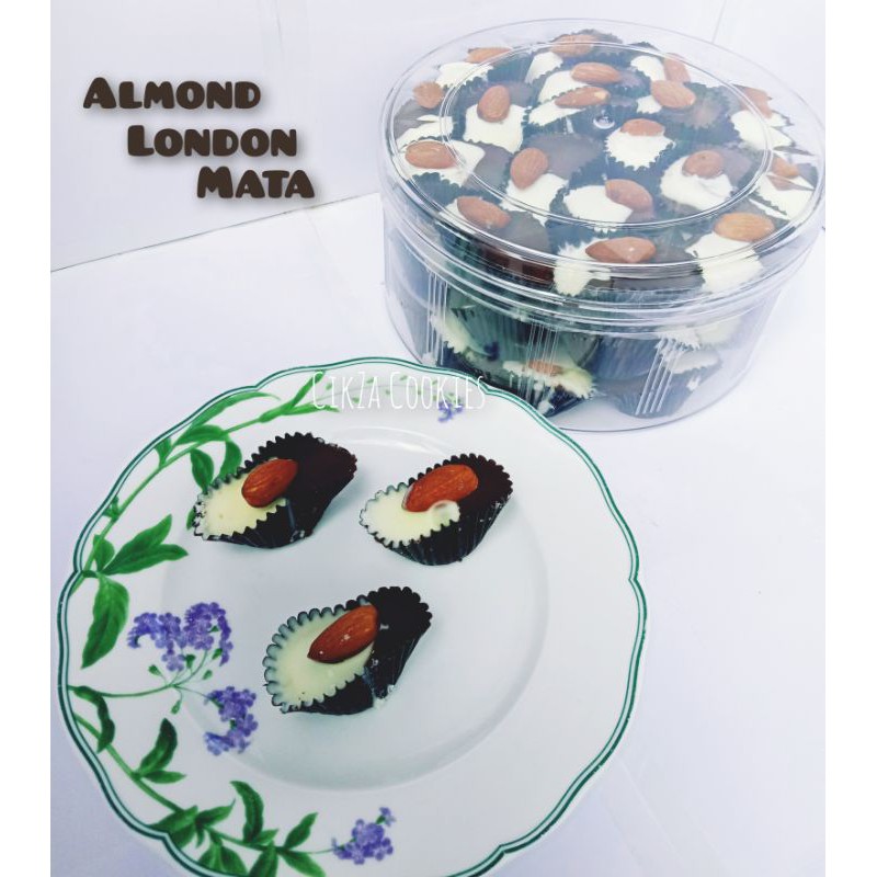 🔥🔥 Biskut/Kuih Raya 2025 Almond london mata ±48pcs (±600gr)/homemade ...