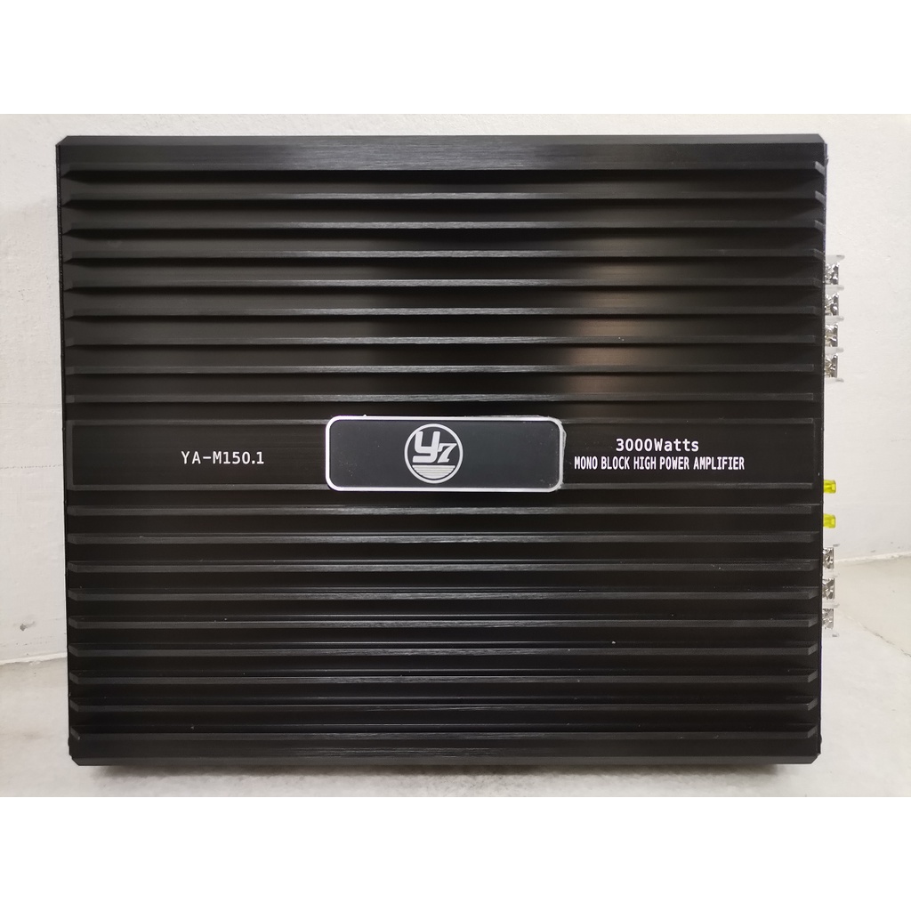 [Y7] Platinium Black Class D MonoBlock High Power Car Amplifier ...