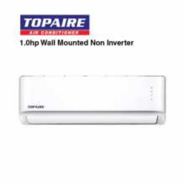 Topaire 1hp & 1.5hp non Inveter unit R32 | Shopee Malaysia