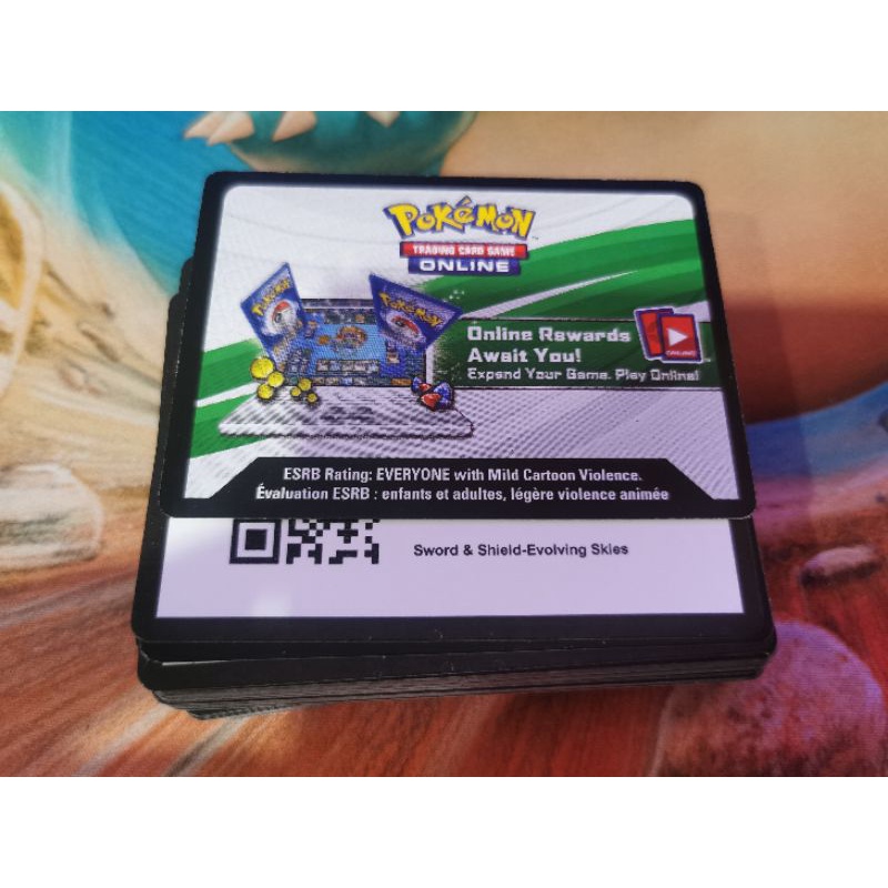 PTCGO/PTCGL Pokemon TCG Live Code Card S&M/ XY/SWSH /S&V/ Paldean Fates ...