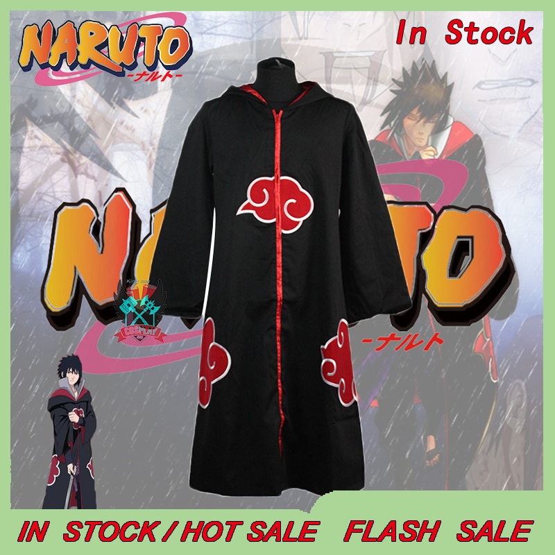 King Cos In Stock Naruto Cosplay Costume Naruto Akatsuki Uchiha Itachi ...