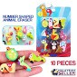 cm ANIMAL NUMBERS - Number Shape Animal Eraser Set | Shopee Malaysia