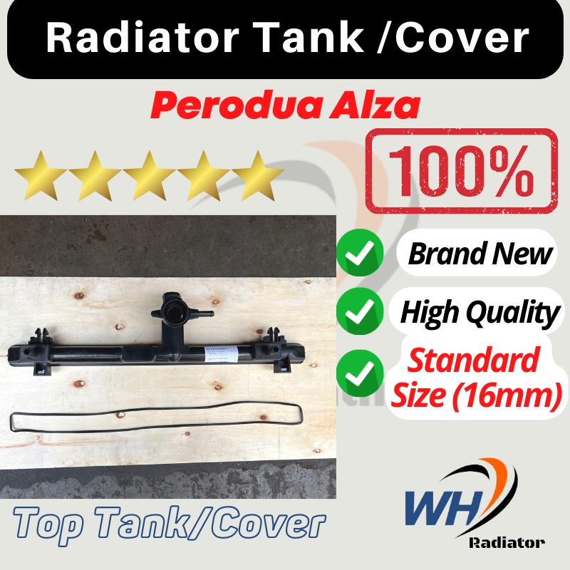 PERODUA ALZA Radiator Top Tank / Top Cover / Upper Tank / Upper Cover ...