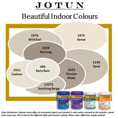 Jotun 1L Majestic True Beauty / Essence Cover Plus / 486 / 1931 / 12075 ...