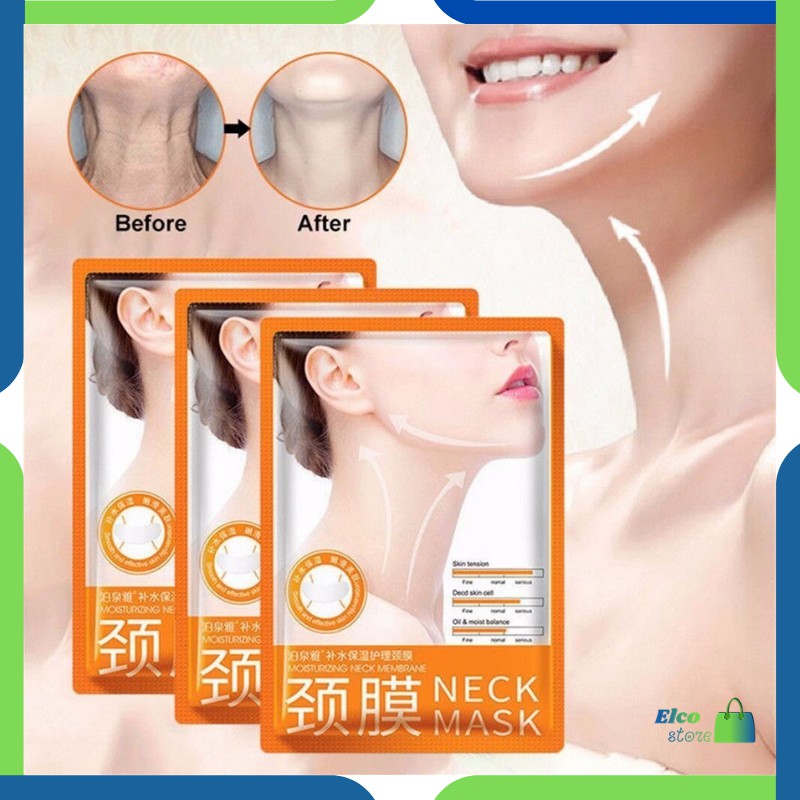 Original!! Bioaqua Neck Mask Sheet Neck Mask - Elco Store | Shopee Malaysia