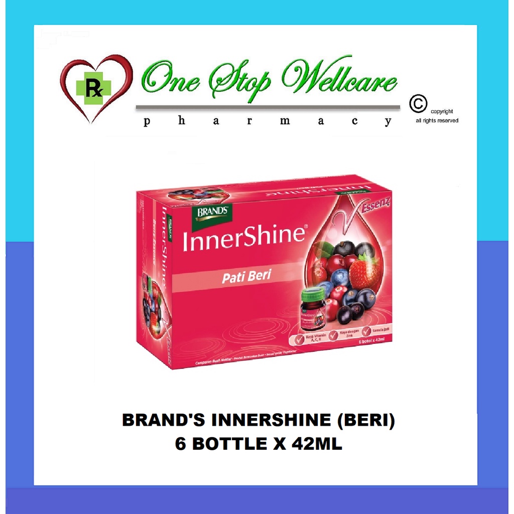 BRAND'S INNERSHINE (BERI) 6 BOTTLE X 42ML (EXP:05/2024) | Shopee Malaysia