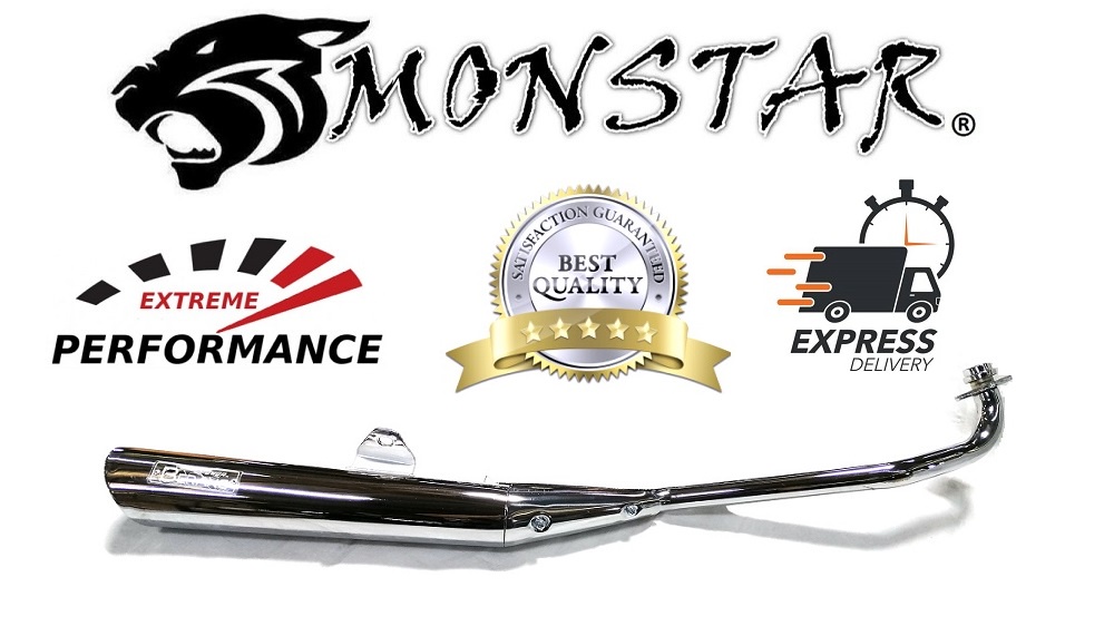 KRISS 100 110 Ekzos Std Racing Open kriss100 kriss110 Exhaust exzos EPOWER BERANG Modenas ...