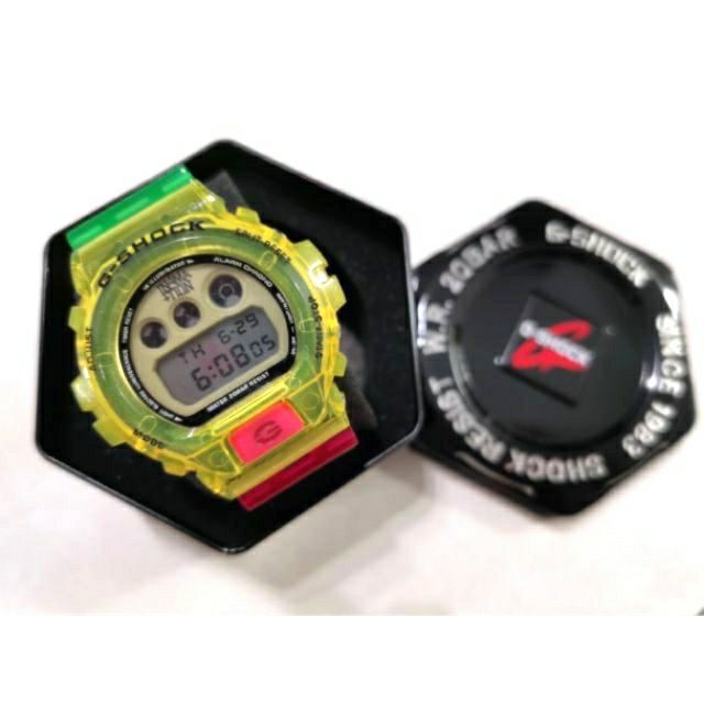 Gshock KACA Dw6900 🌈Rasta 3 Colors | Shopee Malaysia