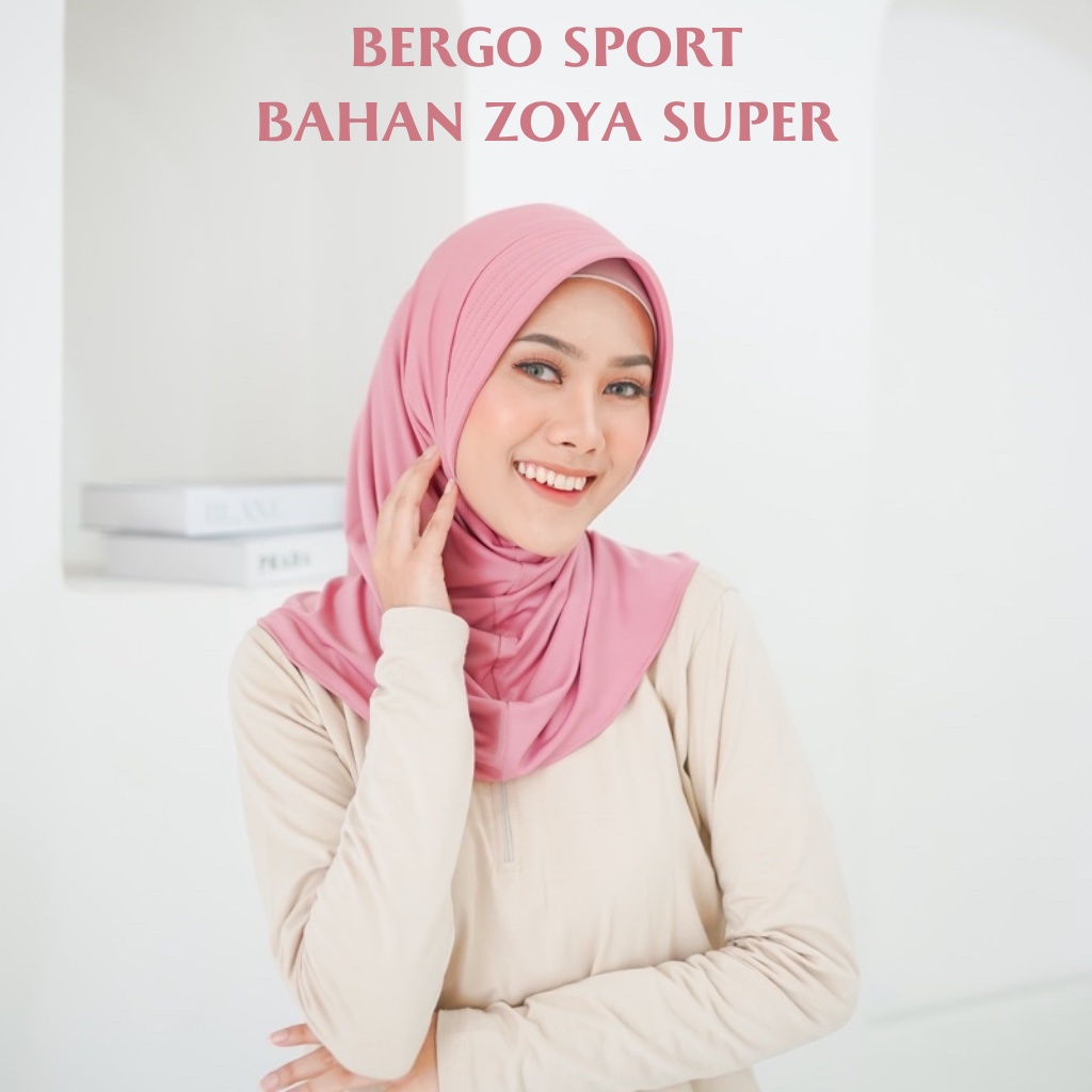 Malayu Hijab Hijab Hijab Hijab Bergo Sport Sport Sporty Volleyball Muslim Women Jersey Material ...