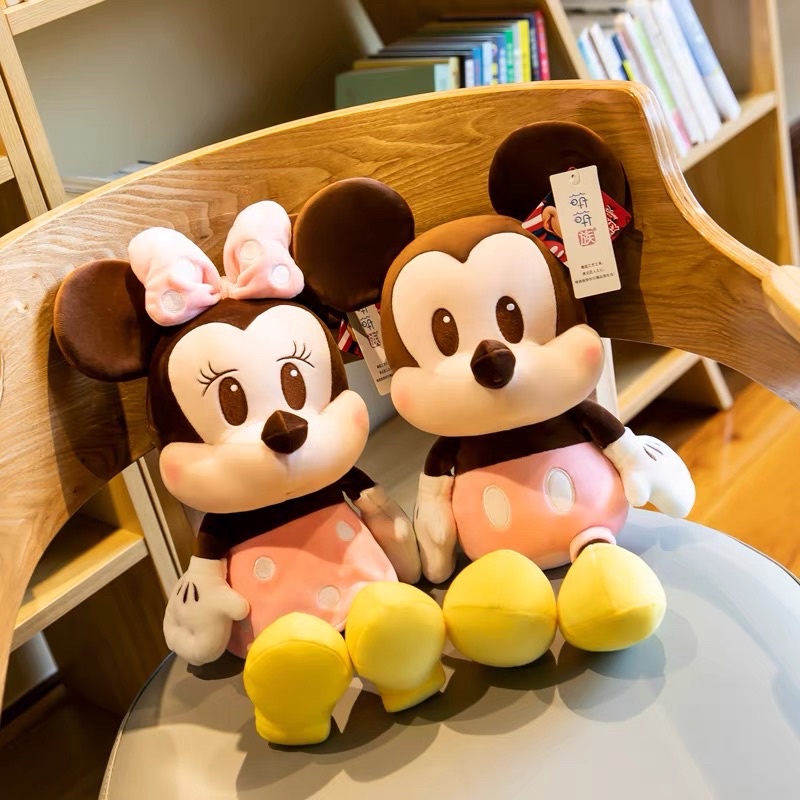 Disney Mickey Minnie Mouse Baby Kids Infant Cuti super soft plush ...