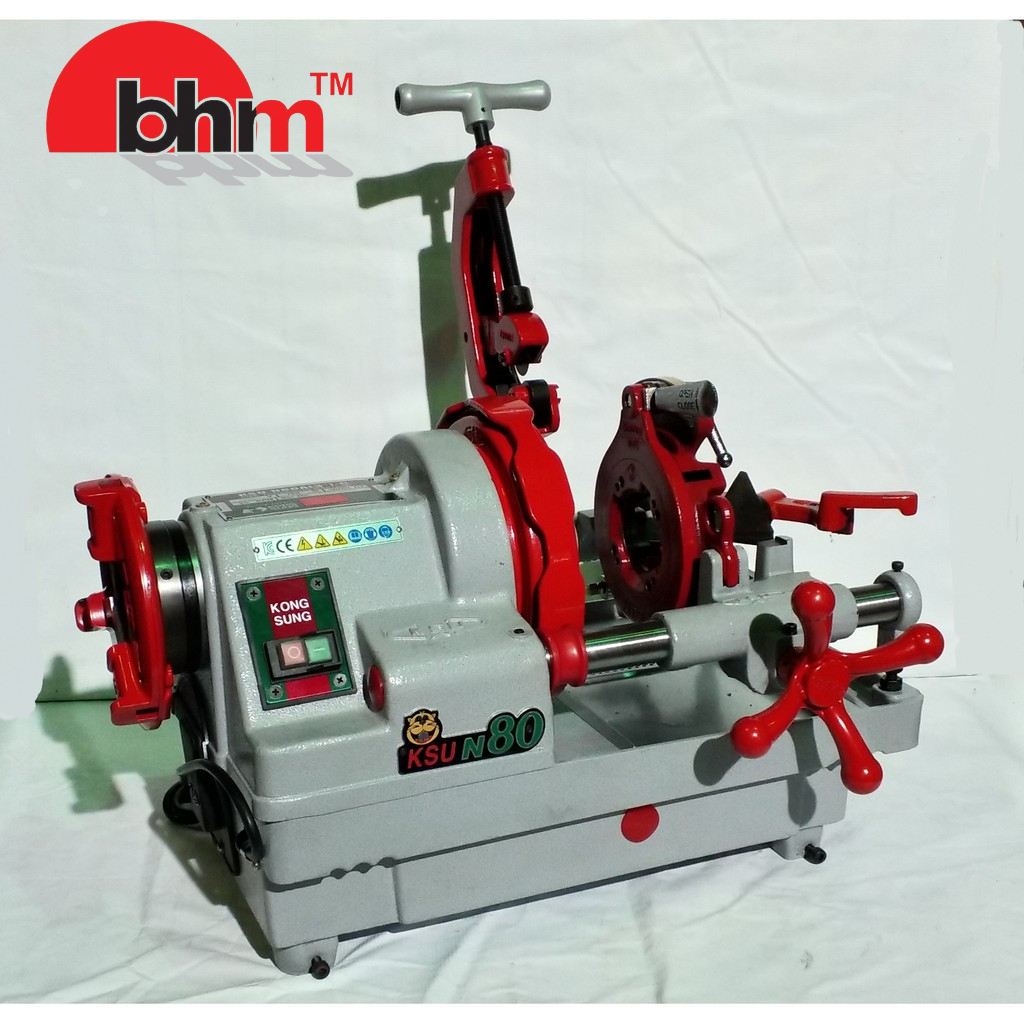 KSU N80A (3") REX Type Pipe Threading Machine (Korea) THREADER THREAD ...