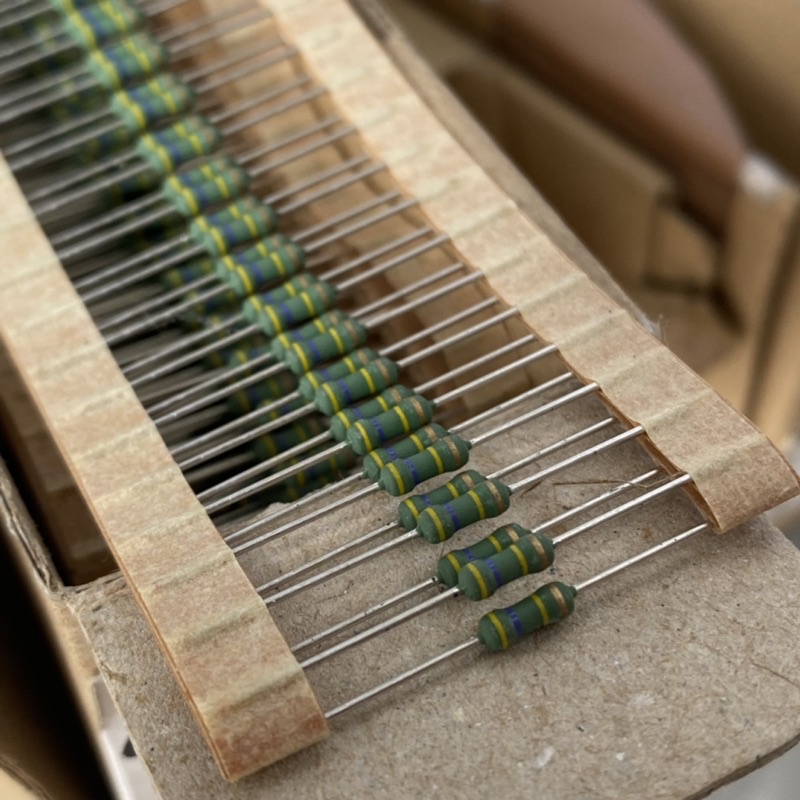 HIJAU Resistor 470K 1/2watt green original japan ready | Shopee Malaysia