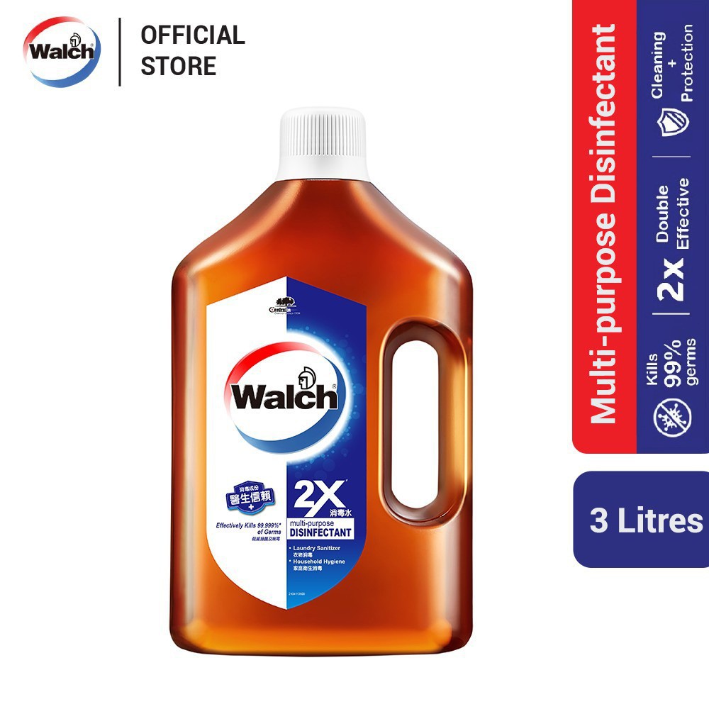 Walch Multi-purpose Disinfectant 2X Concentrated (3000ml) | Shopee Malaysia
