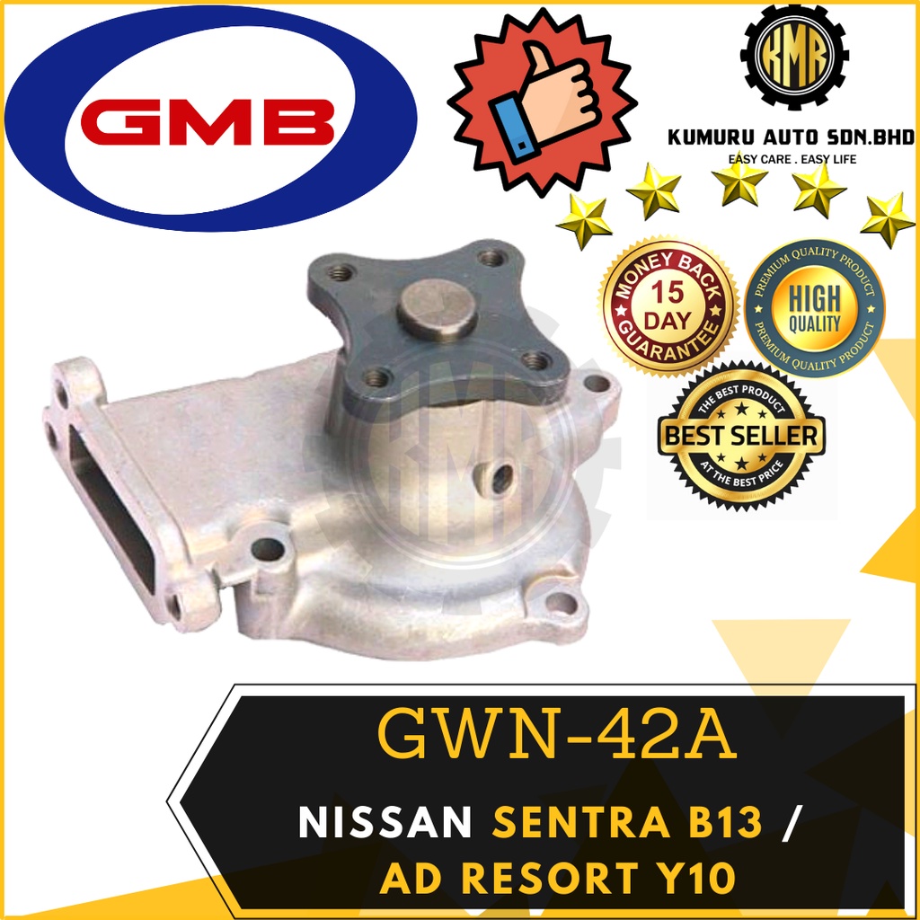 (1@pc) GMB Water Pump Nissan Sentra B13 - GWN-42A | Shopee Malaysia