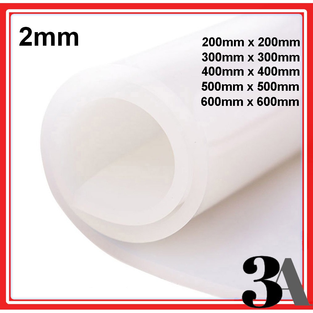 2mm Silicone Rubber Sheet Translucent Malaysia Ready Stock | Shopee ...