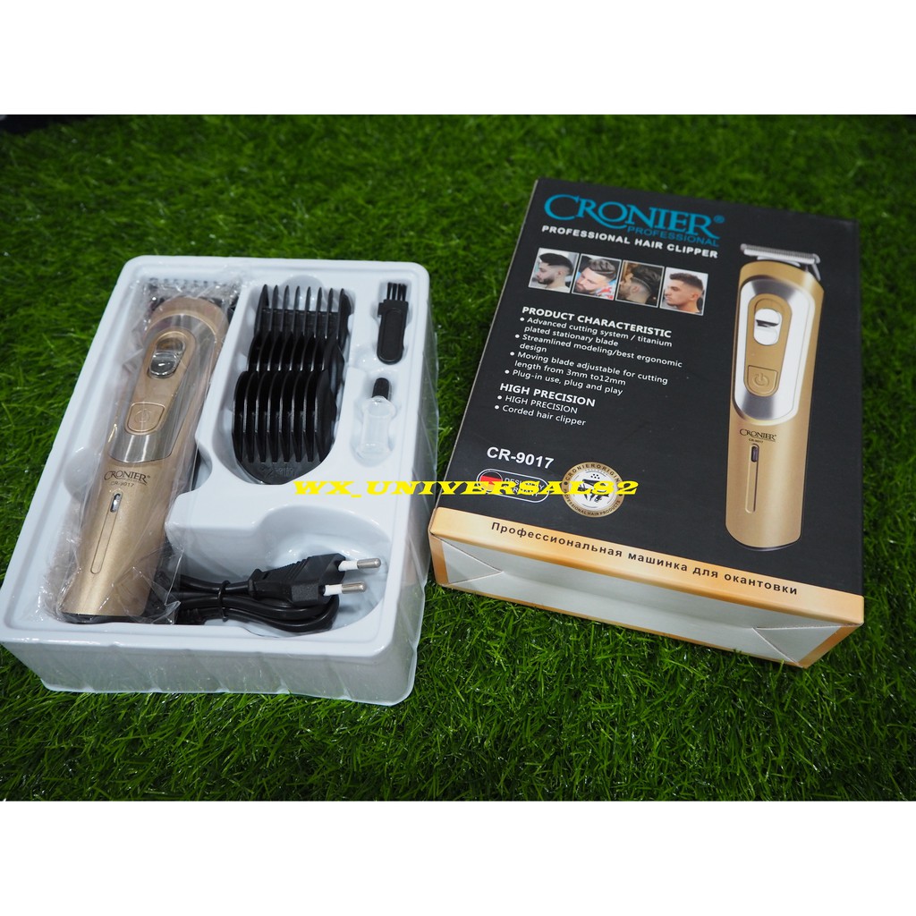 (READY STOCK)CRONIER HAIR CLIPPER (CR-9017) | Shopee Malaysia