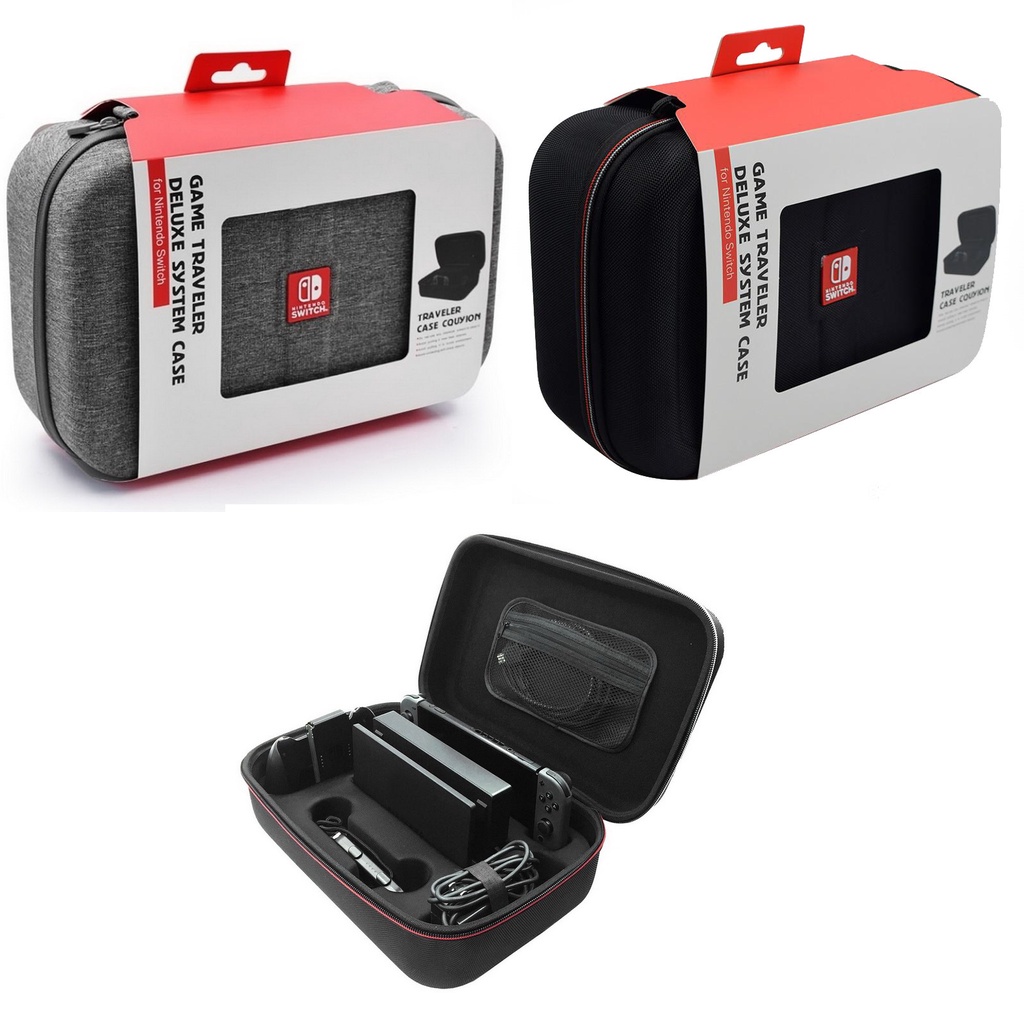 Nintendo Switch Game Traveler Deluxe System Case / Large Storage Bag ...