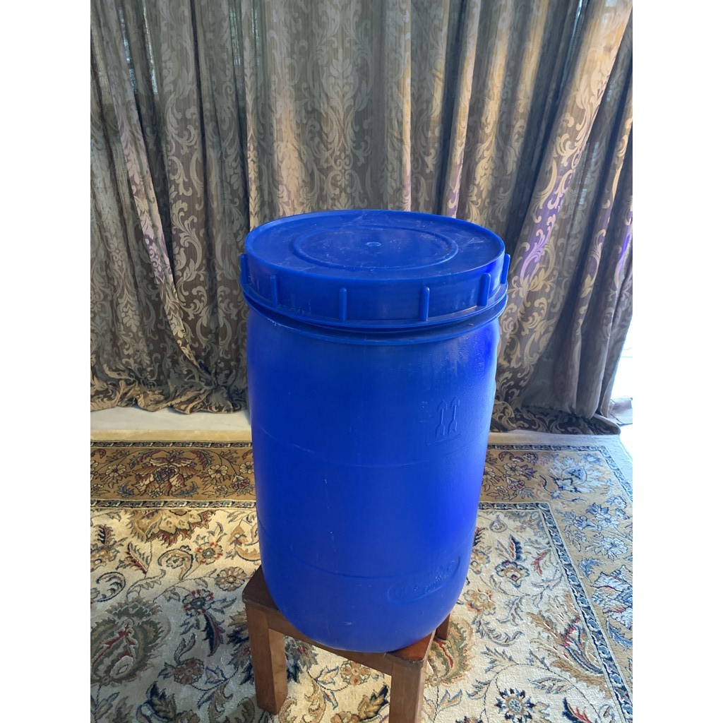 Tong Drum Plastik Biru,Tong biru,Tong kosong | Shopee Malaysia