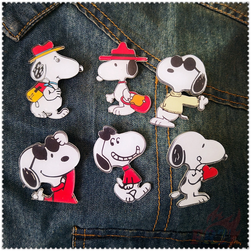 Snoopy Acrylic Pin 1Pc Cosplay Acrylic Pin Collection Gifts Brooches ...