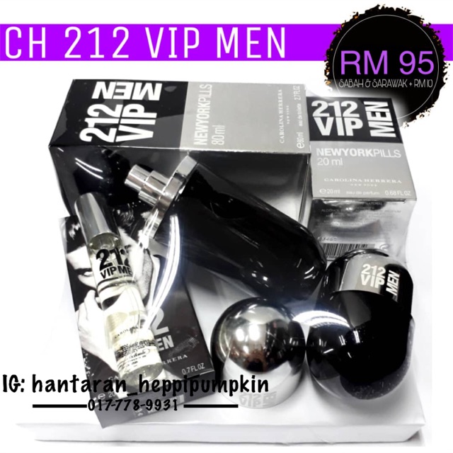 SET E CH 212 VIP MEN GIFT SET (SET HANTARAN) | Shopee Malaysia