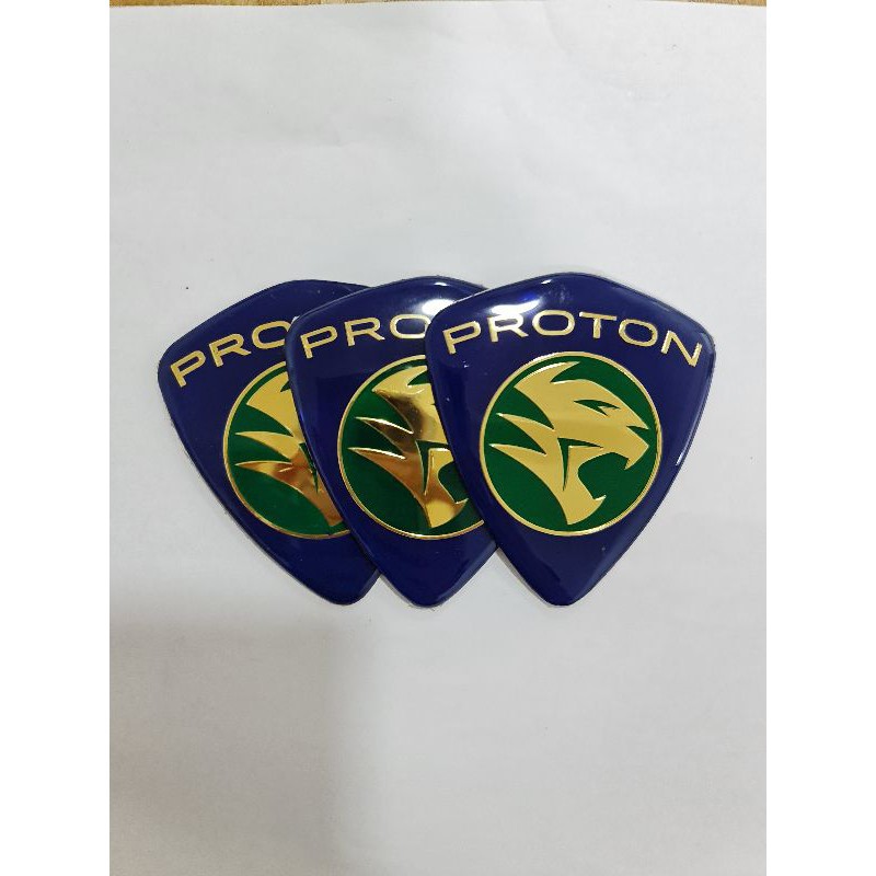 ORIGINAL PROTON WAJA MMC /PERDANA V6 FRONT AND REAR GRILLE LOGO EMBLEM ...
