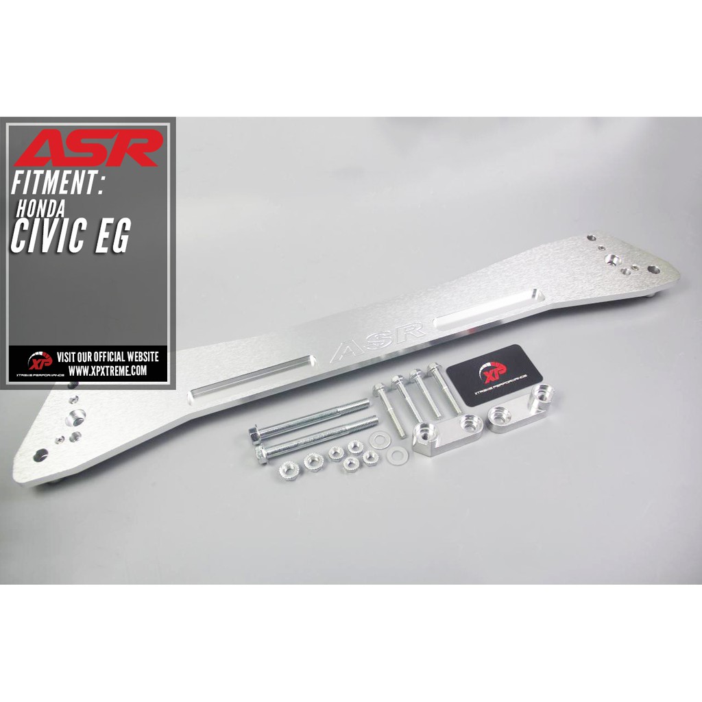 REAR SUBFRAME BRACE POLISH ASR HONDA CIVIC EG SILVER | Shopee Malaysia